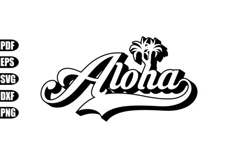 Aloha Svg Graphic By Creativekhadiza124 · Creative Fabrica
