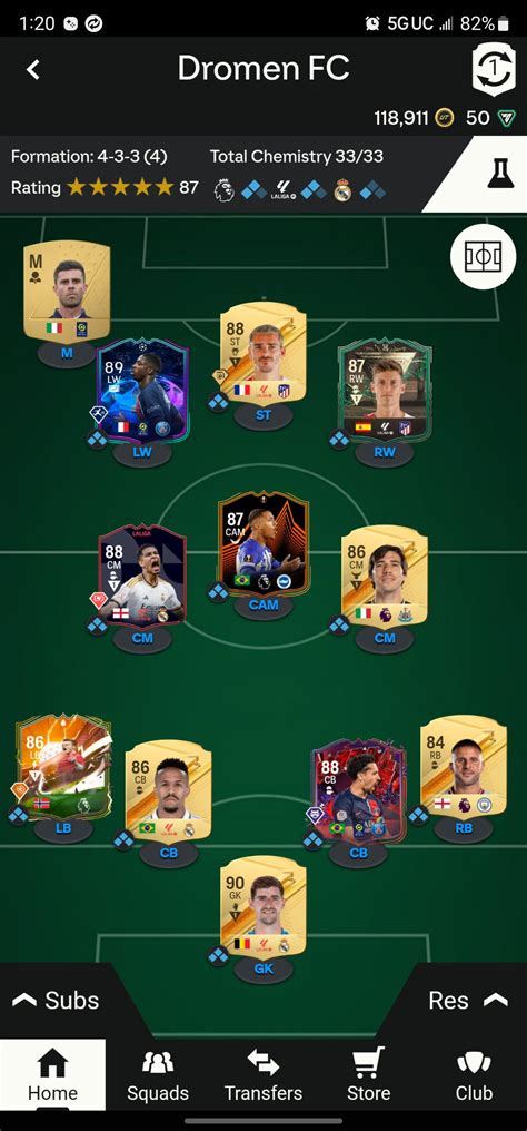Who Can I Replace Tonali With Rfut