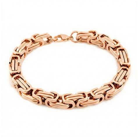 Rose Gold Byzantine Bracelet Spicyice