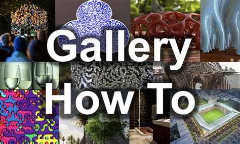 About The Gallery And Portfolios Gallery McNeel Forum