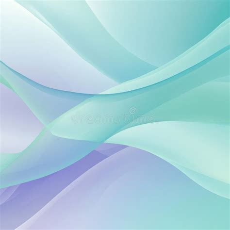 Abstract Pastel Wave Background With Soft Gradient Colors Stock Illustration Illustration Of