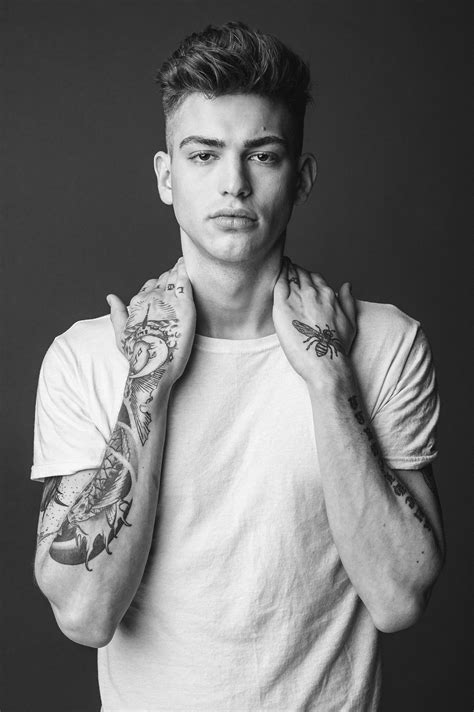 Tattooed Male Model