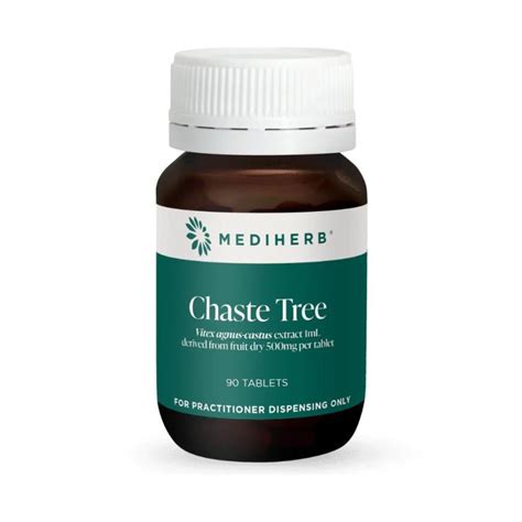 Mediherb Chaste Tree 90t Healthful Wellness Hub