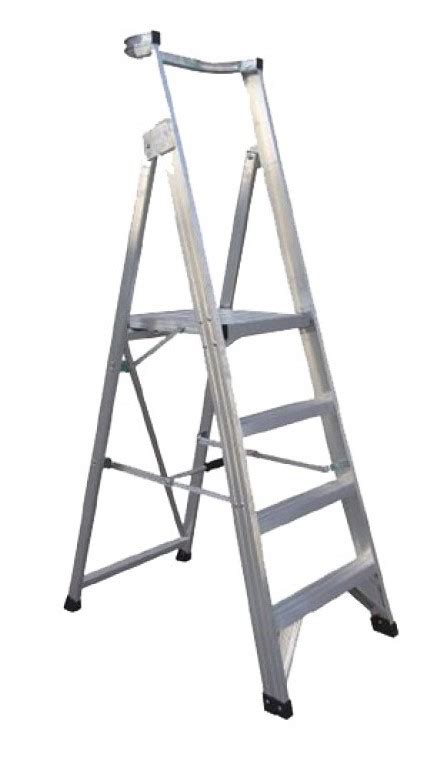 Climbmax Aluminium Platform Ladder 3 Steps 3ft 09m Platform Height