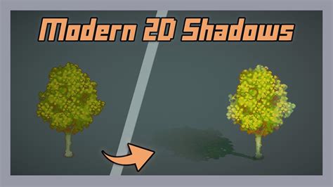 modern 2d shadows unity asset youtube