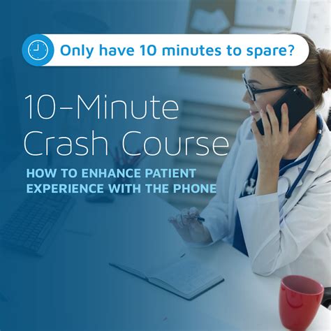 Video 10 Minute Crash Course How To Enhance Patient Experience With
