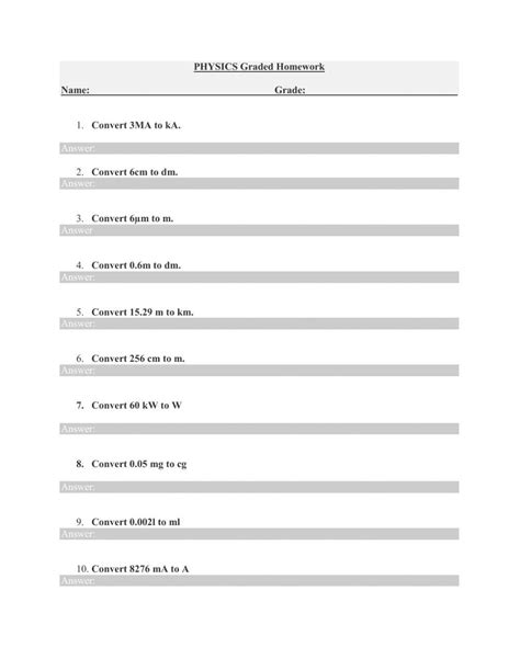 Conversion Scientific Notation Online Exercise For Live Worksheets