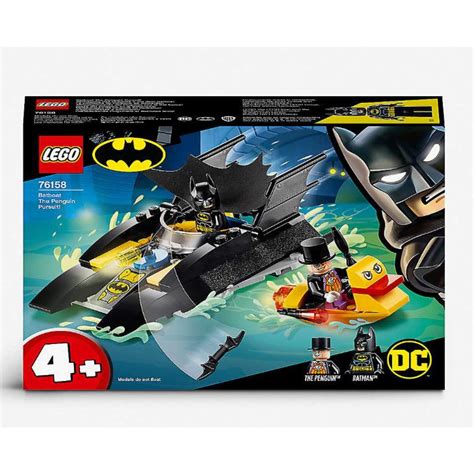 快樂買 樂高 Lego 76158 Batboat The Penguin Pursuit 超級英雄系列 現貨 蝦皮購物