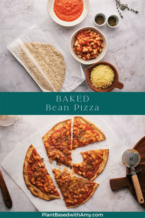 Baked Bean Pizza Plant Based With Amy