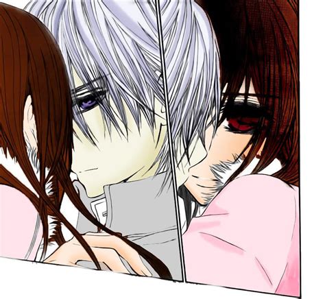Yuuki And Zero Kiss By Lnk Uzumaki On Deviantart