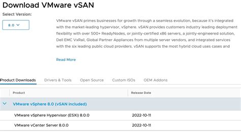 Vmware Vsphere Vsan Initial Availability