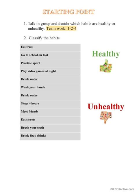 314 Habits English Esl Worksheets Pdf And Doc