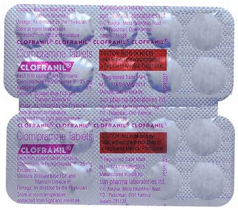 Clomipramine Hcl Tablets At ₹ 35 Stripe Anti Psychotic Anti