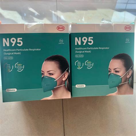 Byd N95 Mask Health And Nutrition Face Masks And Face Shields On Carousell