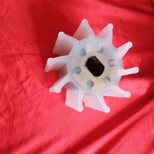 丁腈胶叶轮自吸挠性泵颗粒泵豆浆泵配件 硅胶三元乙丙天然叶片泵 阿里巴巴