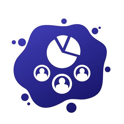 Premium Vector Customer Segmentation Icon For Web