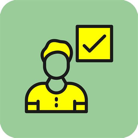 Correct User Vector Icon Design 21086778 Vector Art At Vecteezy