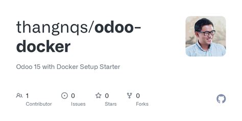 Github Thangnqsodoo Docker Odoo 15 With Docker Setup Starter