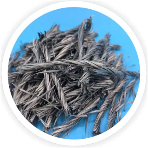 Polypropylene Synthetic Macro Fiber Concrete Reinforced Fiber Polypropylene Staple Fiber And