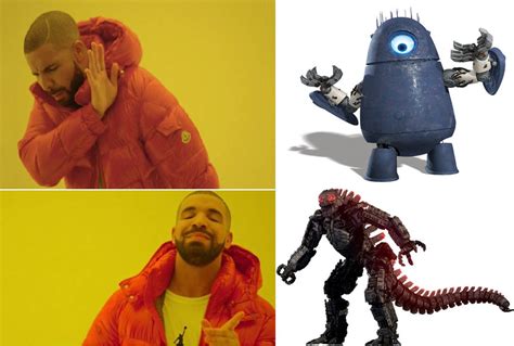 Drake Dislike Robot Probe But Like Mechagodzilla By Lagovulpesthegentle