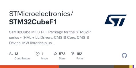 Github Stmicroelectronicsstm32cubef1 Stm32cube Mcu Full Package For