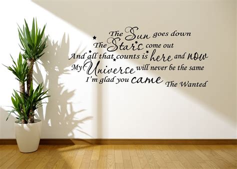 20 Photos Song Lyric Wall Art