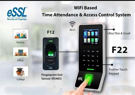 Essl F22 Biometric Attendance Machine At ₹ 9000 Piece Essl Biometric System In Mumbai Id