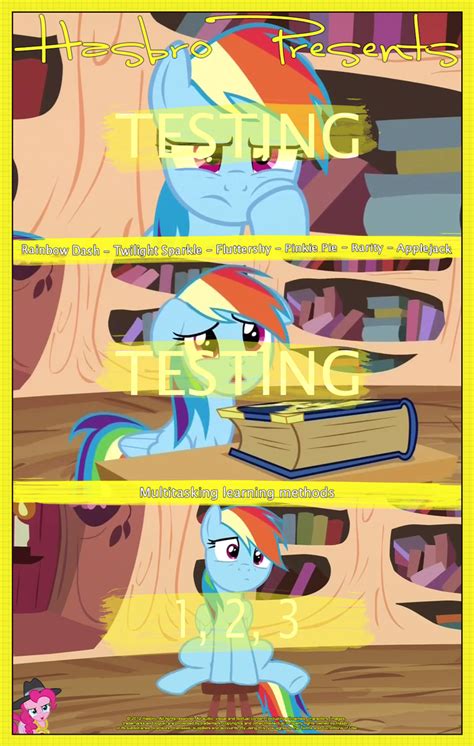 Mlp Testing Testing 1 2 3 Movie Poster By Pims1978 On Deviantart