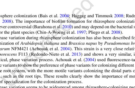 2 Distribution Of Swimming Motility Phenotypes Among Phase Variants