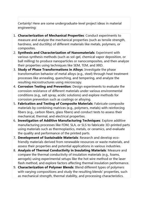 Material Projects Pdf Art Science And Mathematics