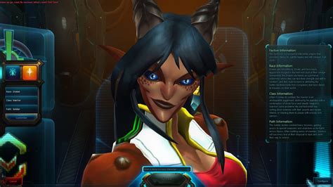 Wildstar Draken Female Character Creation YouTube