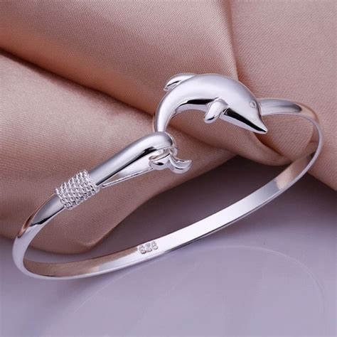 Madeinsea© Silver Dolphin Bracelet