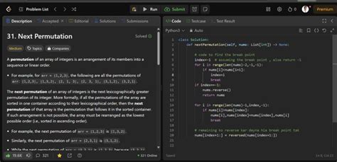 100daysofcodechallenge 100daysofcode Leetcode Permutation