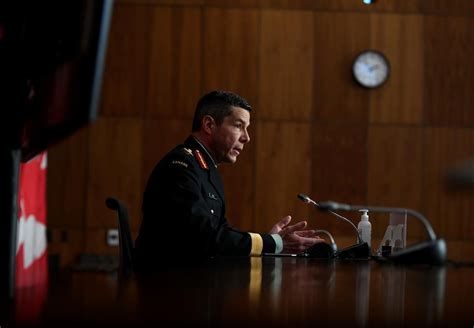 Le Major Général Dany Fortin Sattend à être Accusé Dun Chef D