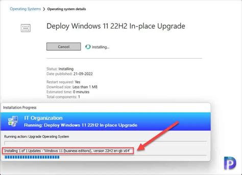 Windows 11 22h2 Upgrade Using Sccm Configmgr