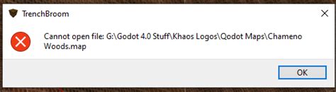 Can T Save In Trenchbroom After A Full Build In Godot Issue QodotPlugin Qodot
