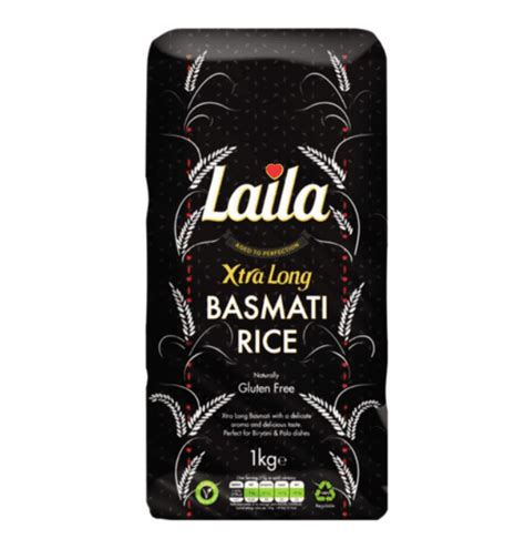 Laila Extra Long Basmati Rice 1kg Buy Online At The Asian Cookshop