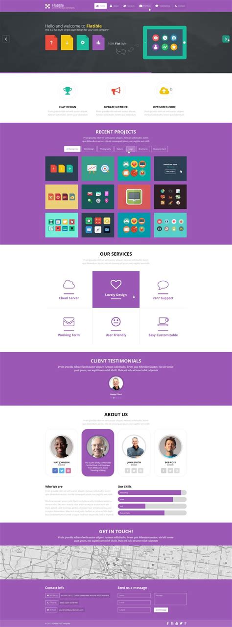 Flatible Single Page Html5 Template Html5 Templates Templates Html5 Flatible Single Page Html5 Template Html5 Templates Templates Html5