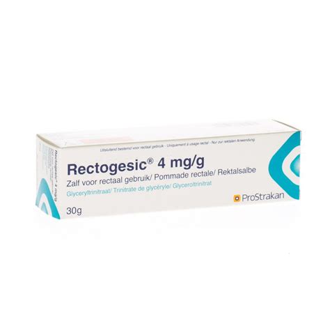 Rectogesic 4mg Pommade Rectale 30g Kopen Multipharmabe