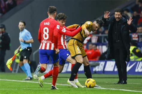 بالصور أتلتيكو مدريد يواصل صحوته بانتصار متأخر على فاليكانو