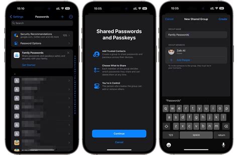 How To Set Up And Use Family Passwords Feature In IOS IOS Hacker
