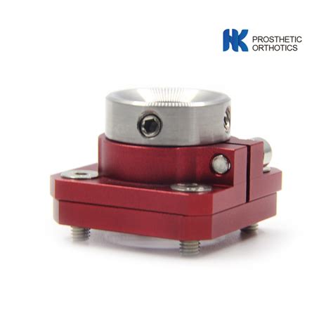 4 Hole Pediatric Aluminum Prosthetic Laminated Socket Adaptor
