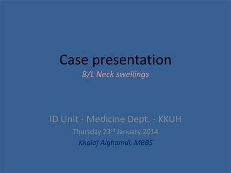 Orthopedics Case Presentation Pptx