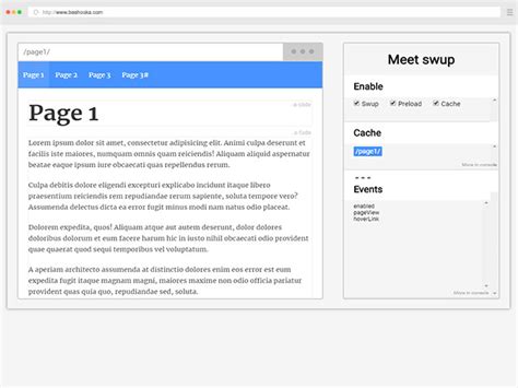 10 Javascript And Css Page Transition Libraries Bashooka