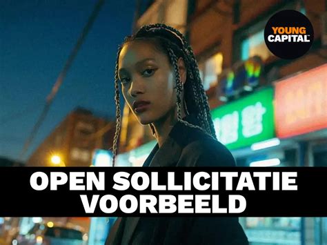 Open Sollicitatie Voorbeeld Voorbeeldbrief Youngcapital