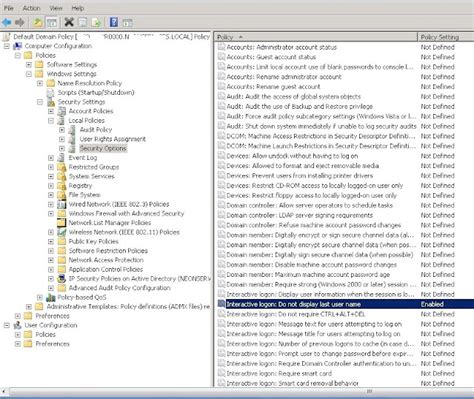 Do Not Display Last User Name In Windows Server 2008 K Smart It