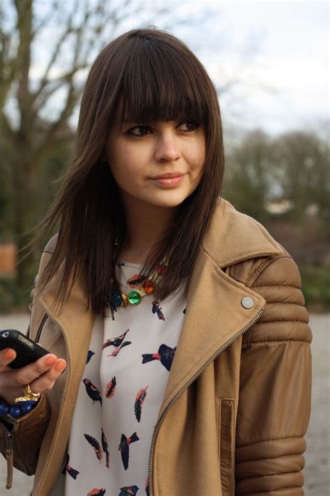 Short Choppy Hair With Bangs Shoulder Length Hair With Bangs Bangs