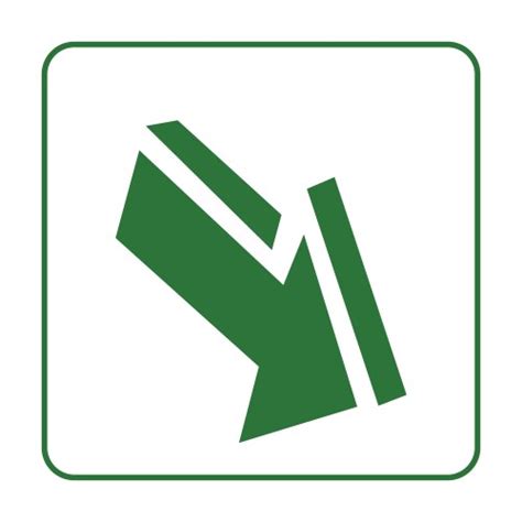 Emergency Exit Sign Set Royalty Free Vector Image