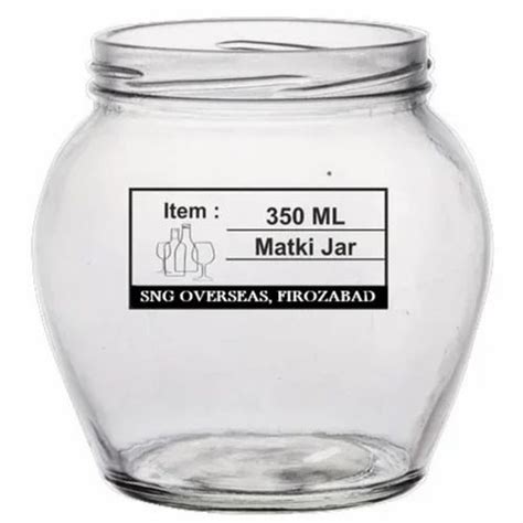 350 Ml Matki Jar At Rs 32 Piece Glass Jars In Firozabad Id