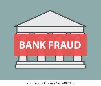 Bank Fraud Concept Vector Illustration Stock Vector Royalty Free